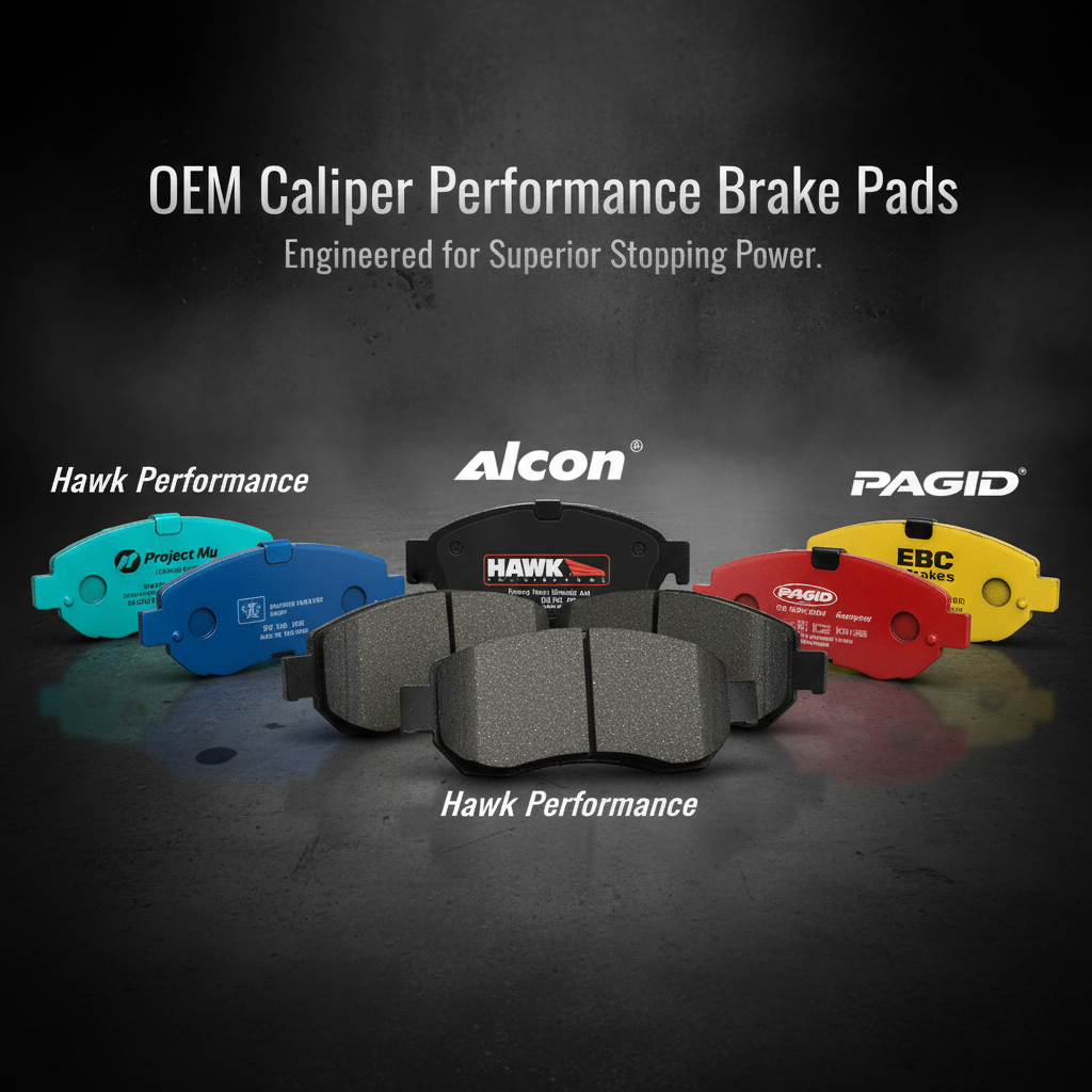 OEM Caliper Performance Brake Pads — Alcon Brake Kits