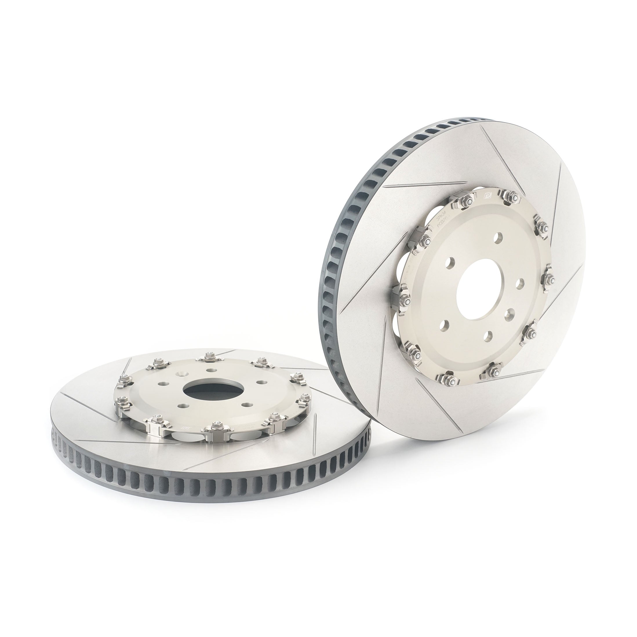 Corvette Z06 (C7) 2-pc Floating Brake Rotors (Front) — Alcon Brake Kits