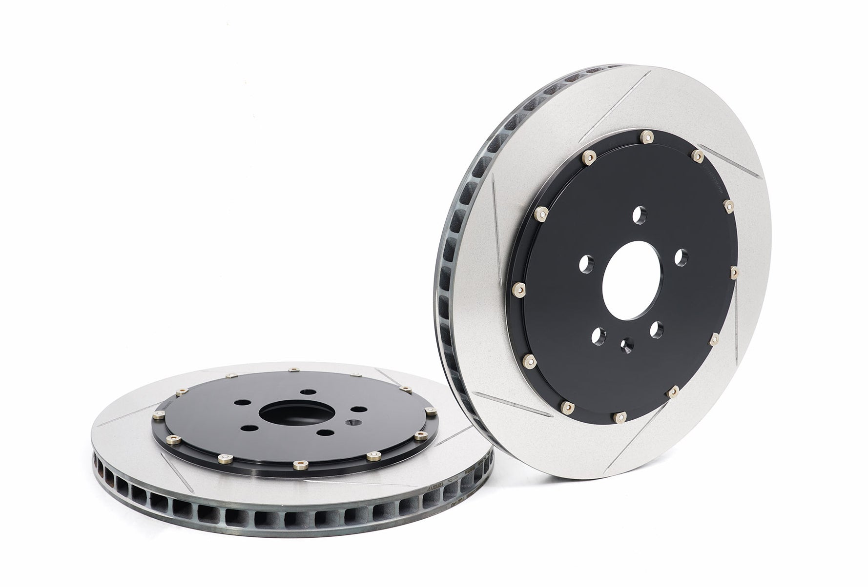 2-pc Rotors (Rear) - Porsche Macan 3.0 Turbo — Alcon Brake Kits