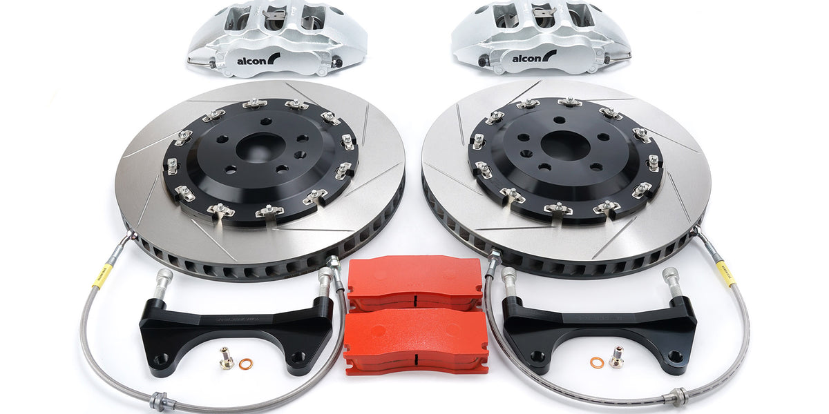 VW/Audi PQ35/MQB Platform Front Big Brakes Alcon-Paragon — Alcon Brake Kits