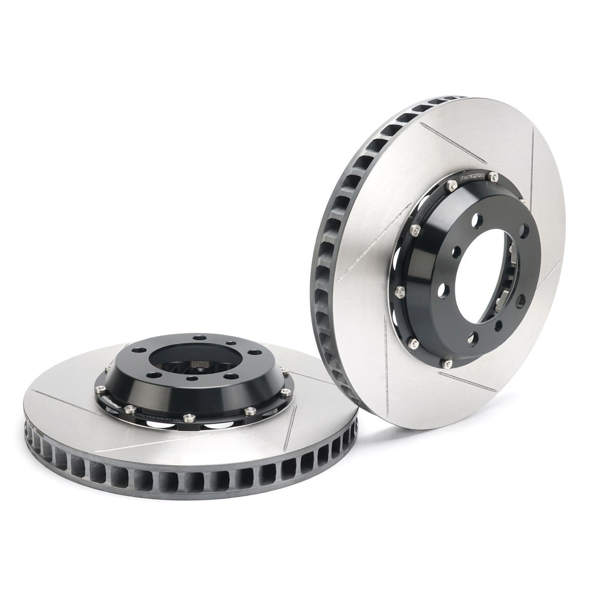 991.1 Carrera 2-piece Floating Brake Rotors (Front) — Alcon Brake Kits