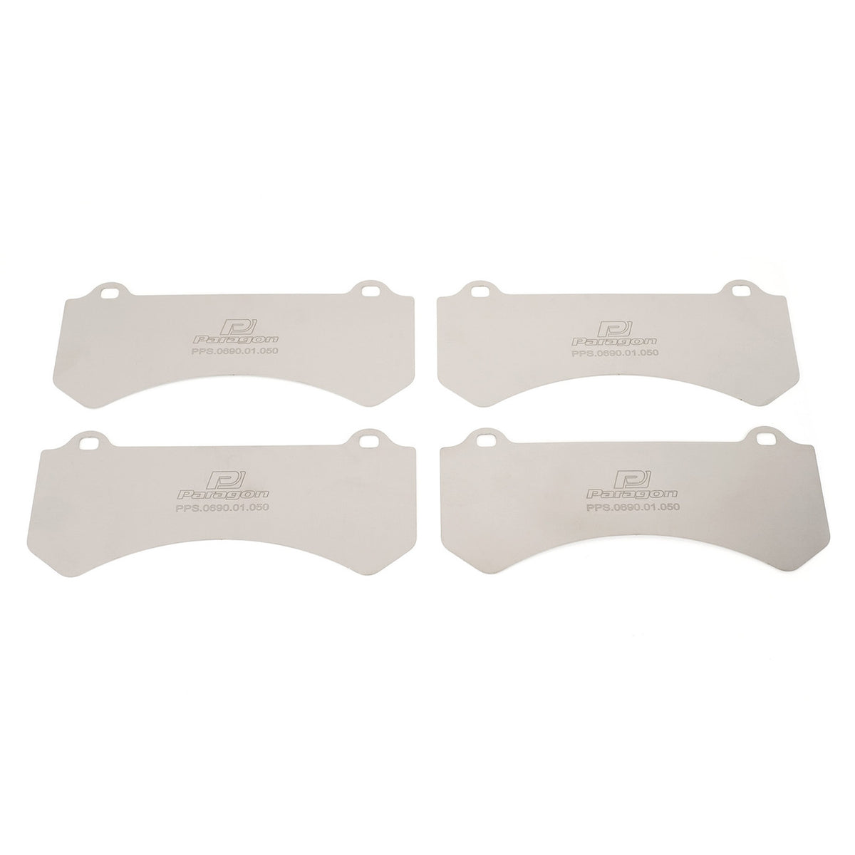 Nissan GT-R Front/Rear Titanium Brake Pad Heat Shields — Alcon Brake Kits
