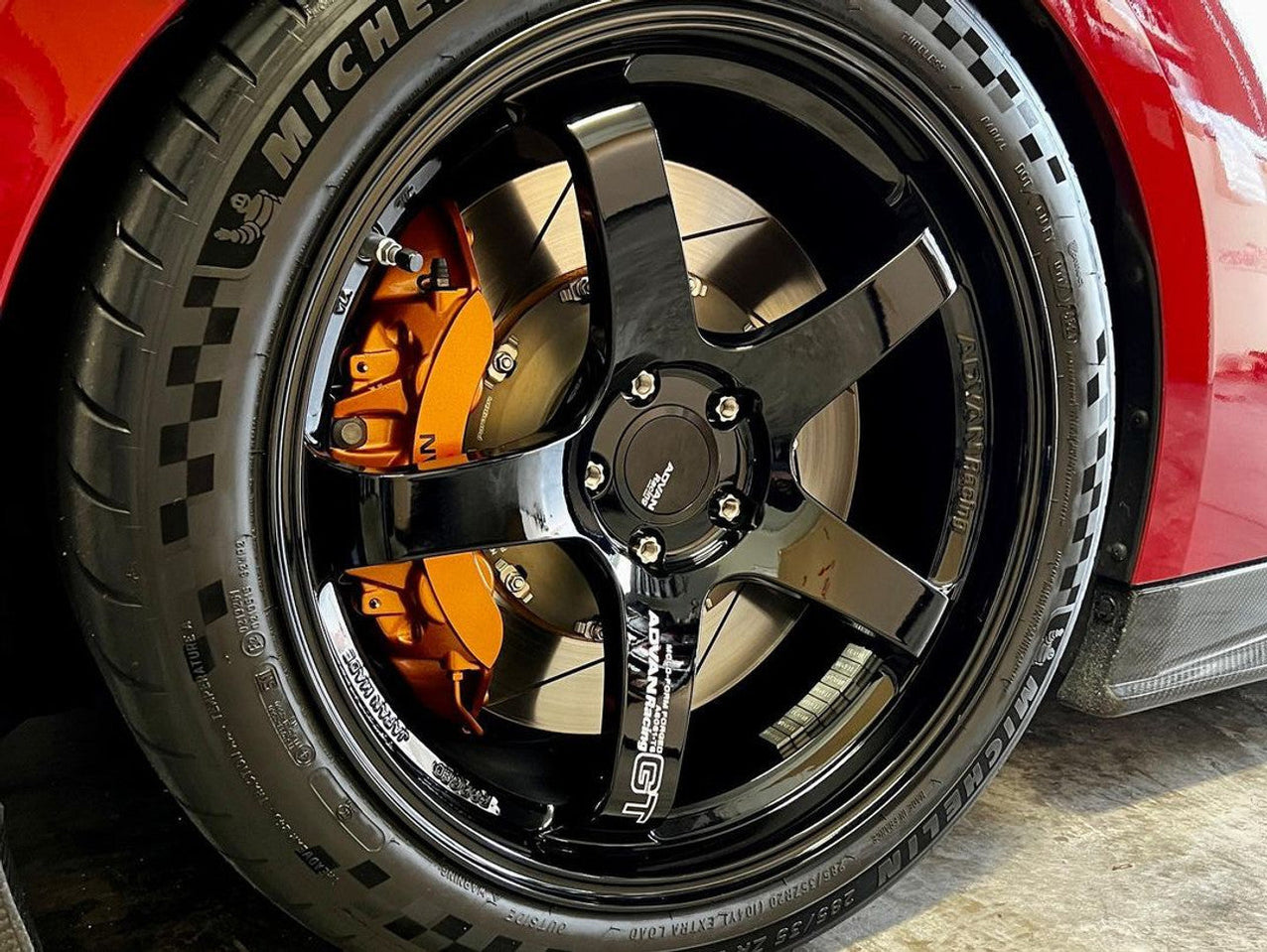 GT-R R35 2-pc Front Rotors (12+ DBA) — Alcon Brake Kits