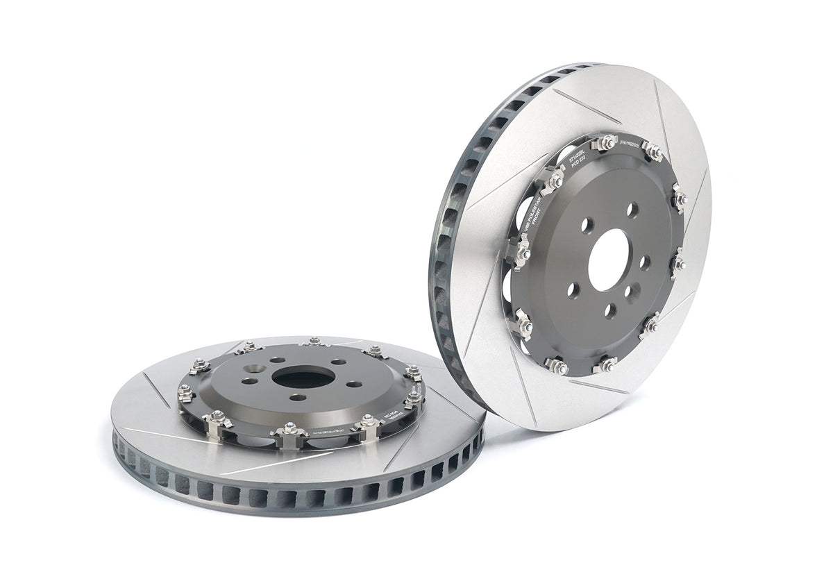 S60/V60 Polestar 2-piece Floating Brake Rotors (Front) — Alcon Brake Kits