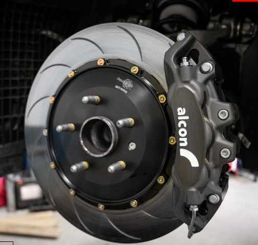Alcon/Pro System C8 Corvette Front Big Brake Kit — Alcon Brake Kits