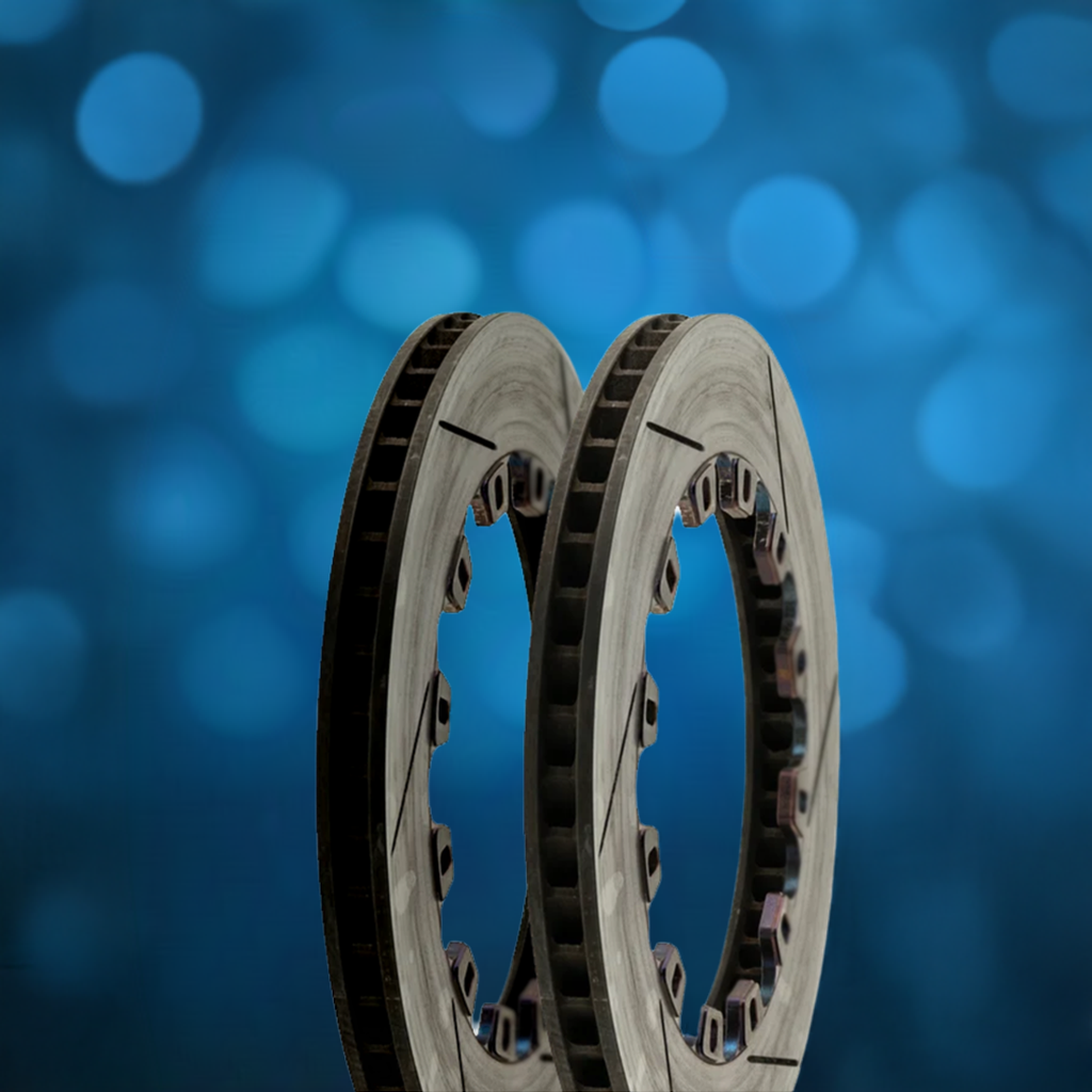 Alcon Race Ready Stasis R8 390mm x 34mm Discs (Pair) — Alcon Brake Kits