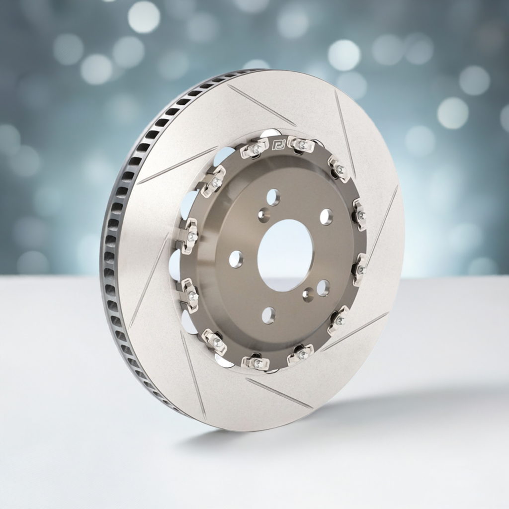 Audi RS 3 LMS gen II 2-pc Floating Brake Rotors (Front) — Alcon Brake Kits