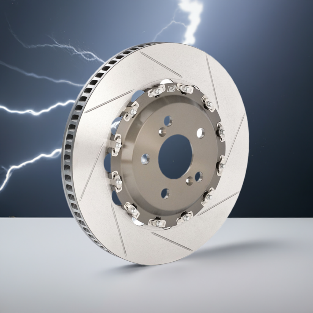 Civic Type R FD2 2-pc Floating Brake Rotors (Rear) — Alcon Brake Kits